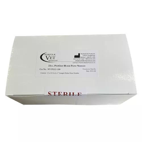 Sound Vet on-line Norfolk PosiGrip Huber Needles NV-PG Series