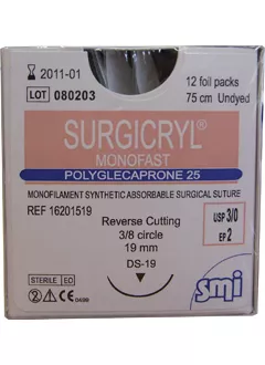 Sound Vet on-line SMI Surgicryl Monofast USP 3/0