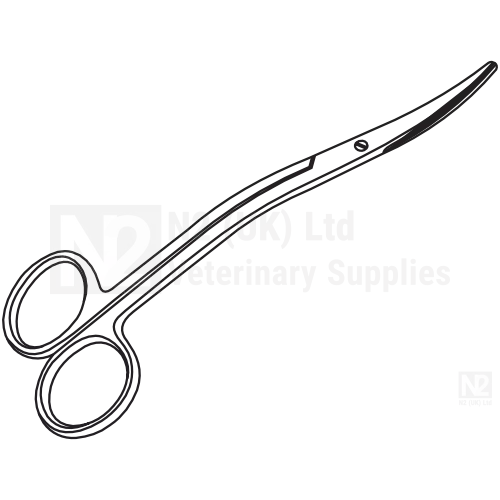 Sound Vet on-line Eye Enucleation Scissors