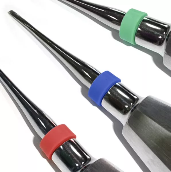 Sound Vet on-line iM3 Instrument Ring - Large Assorted Colours - 8pcs