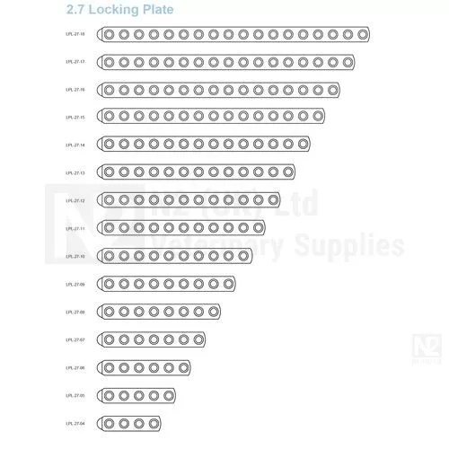 Sound Vet on-line Mono-Axial Combination Locking 2.7mm